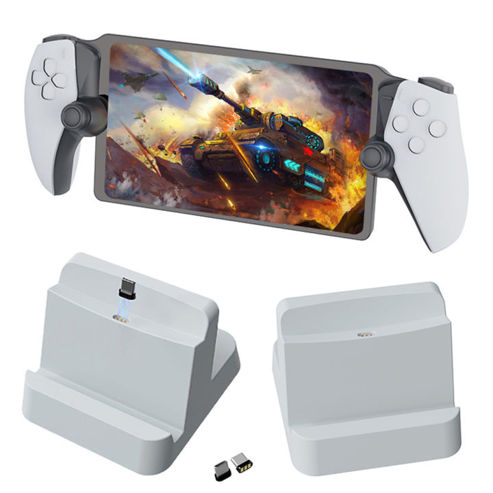 Charging Station with Type C Head Handheld Console Charger Game Console ...