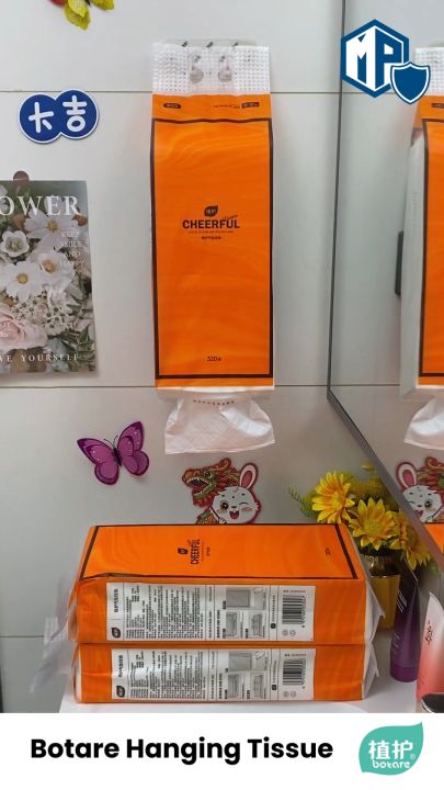 Botare Hanging Tissue | Cheerful Tissue Paper | Facial Tissue Paper | 4 ...