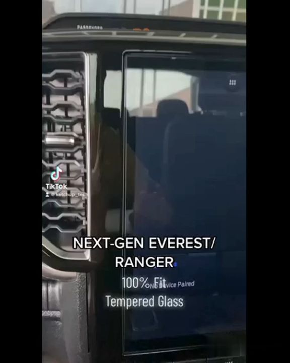 Tempered Glass 2023 Next Gen Ford Ranger Raptor Ford Everest ...