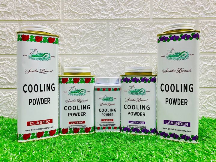 SNAKE BRAND COOLING POWDER [50G/150G/300G] [CLASSIC/LAVENDER] | Lazada