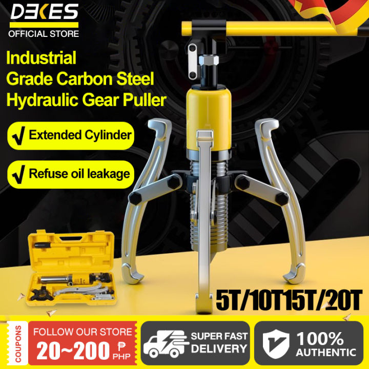 DEKES Hydraulic Gear Puller,Hydraulic Rama 5T/10T integral 2 or 3 Jaws ...