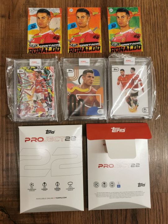 Topps Project 22 & Match Attax Fire: Cristiano Ronaldo | Lazada