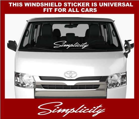 Simplicity Sticker Design for Nissan Escapade NV350 Urvan | Lazada PH