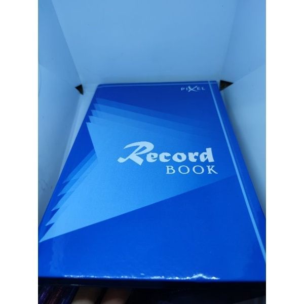 Pixel Record Book / Log Book Long Size 500 pages | Lazada PH