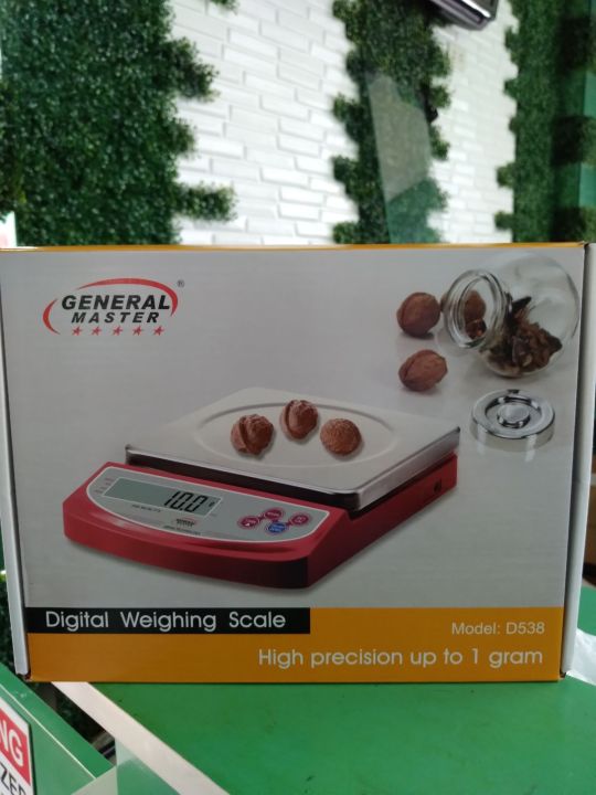 General Master Digital Weighing Scale 5kg | Lazada PH