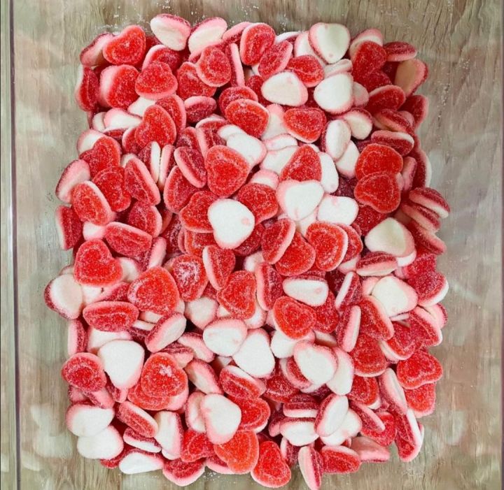 Gummy heart (Negosyo pack) 160-200 pcs Gummy / sweet / candies ...