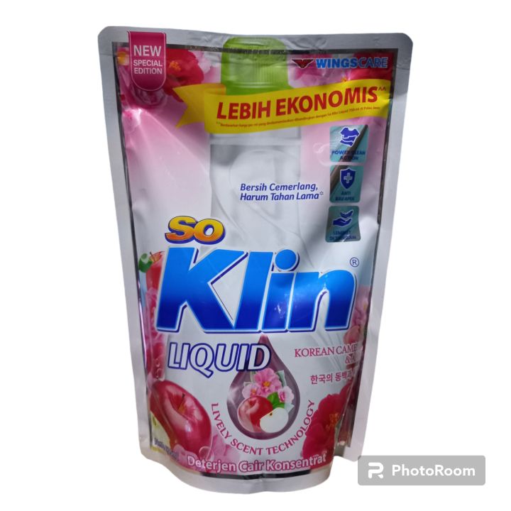 So Klin liquid Korean Camellia & Apple 525 ml | Lazada Indonesia