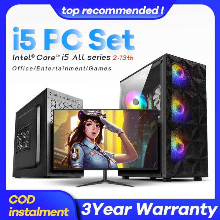 Intel Core I5 All Series Desktop Computer Full Set 13th Gen Core I5 13400 Deca Core 4 6ghz