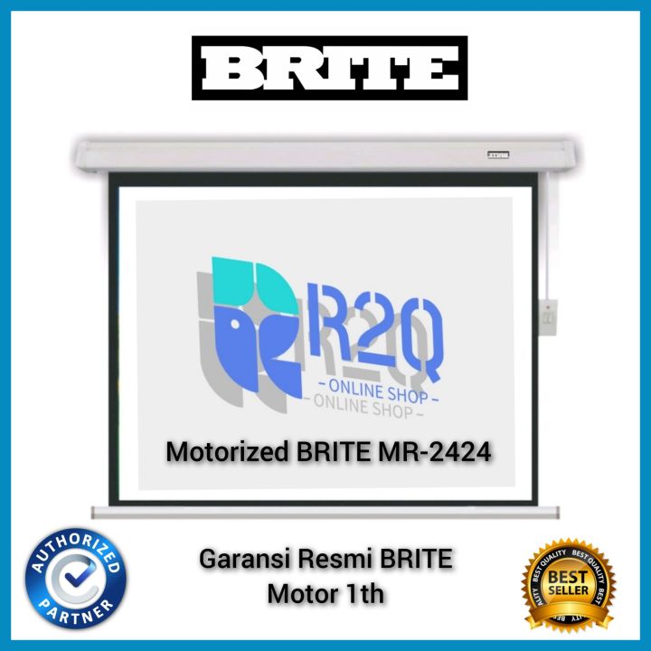 Layar Projector TKDN 96 Inch BRITE MR2424 / Layar proyektor TKDN BRITE ...