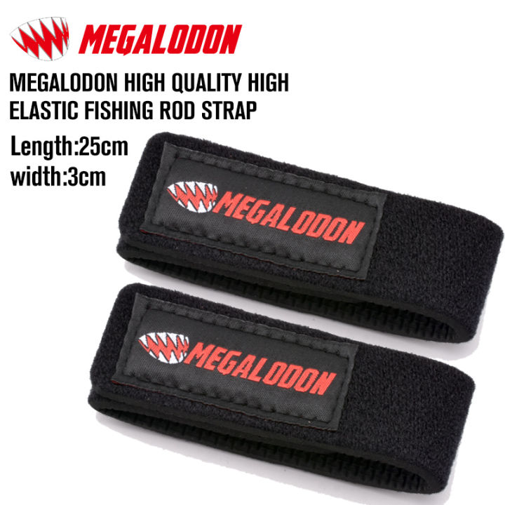Megalodon Fishing rod strap high quality high elastic fishing rod strap ...