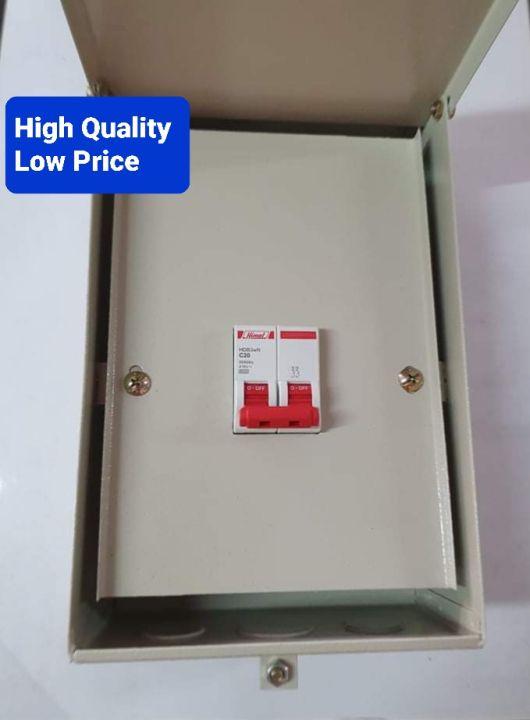 Nema 3R with DIN rail circuit breaker ORIGINAL HIMEL 16A, 20A, 32A, 40A ...