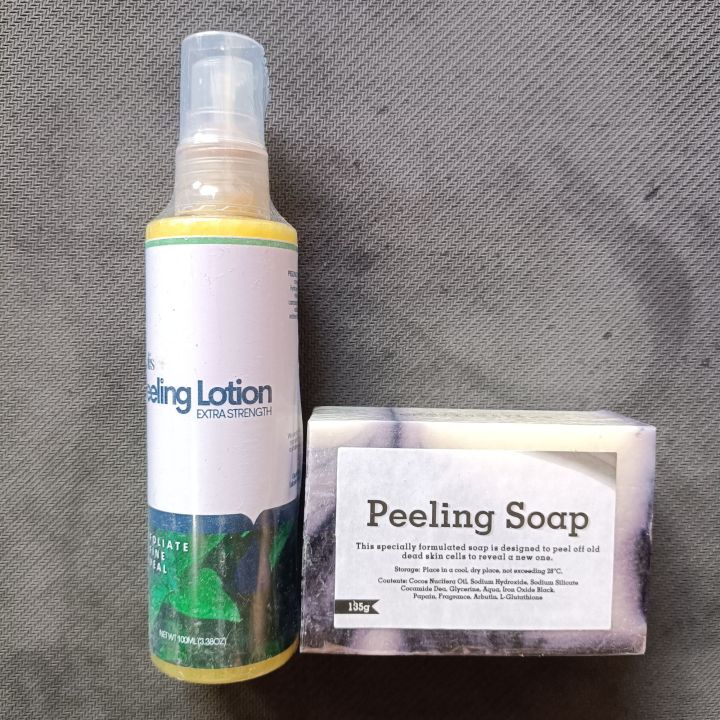 Duo Cutis Peeling Lotion Extra Strength 50ml/100ml+Peeling Soap 135g ...