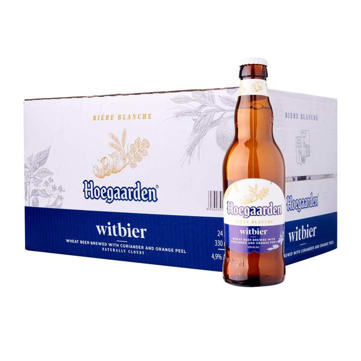Hoegaarden Beer Bottles 330ml x 24 bottles (BBD: JAN 2026) | Lazada ...