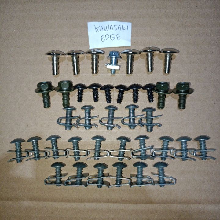 Baut Scrup Full Body Kawasaki Edge Baut Full Body Baut Motor | Lazada ...