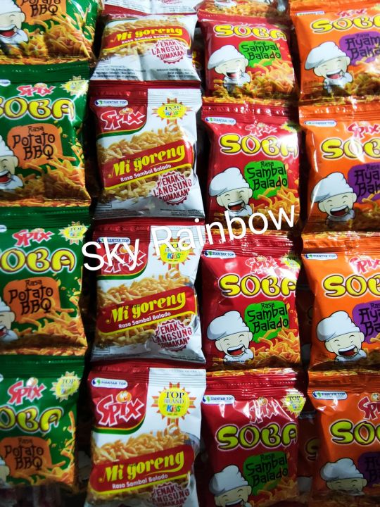 Spix Soba Mie renceng isi 10 sachet | Lazada Indonesia