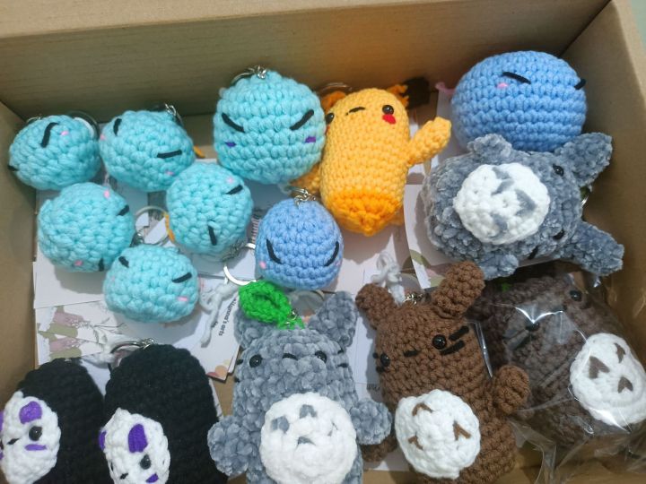 rimuru tempest slime mini crochet keychain | Lazada PH