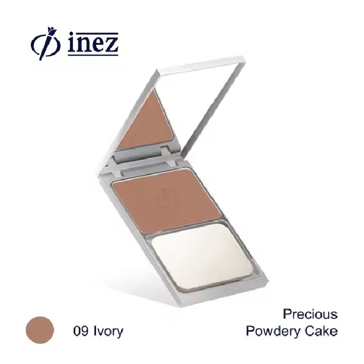 Inez precious powdery cake - 09. ivory | Lazada Indonesia