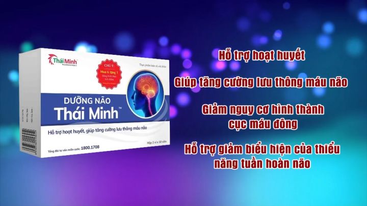 DƯỠNG NÃO THÁI MINH lọ 80 viên - Hỗ trợ hoạt huyết, giúp tăng cường lưu ...