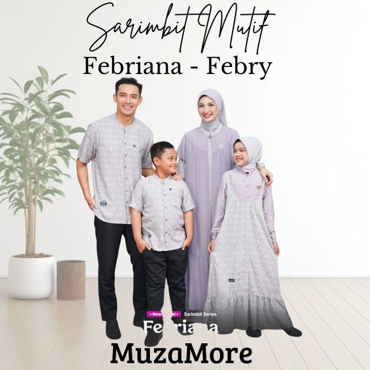 SARIMBIT MUTIF FEBRIANA FEBRY TERBARU 2025 FAMILY COUPLE SARIMBIT ...