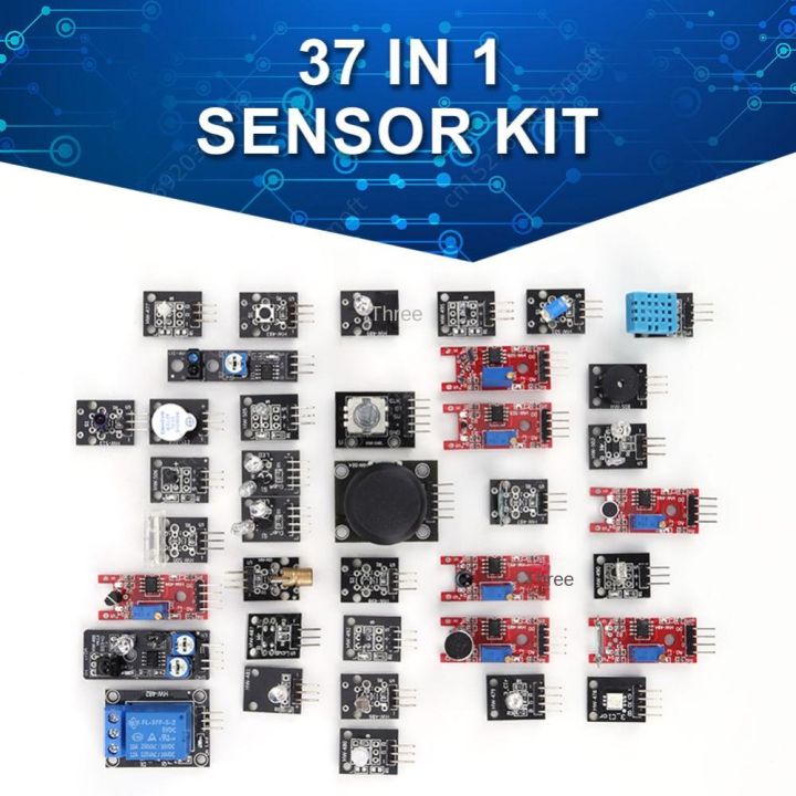 37 In 1 Starters Sensor Kit Contain Rgb Joystick Photosensitive Starter Learning Suite Obstacle