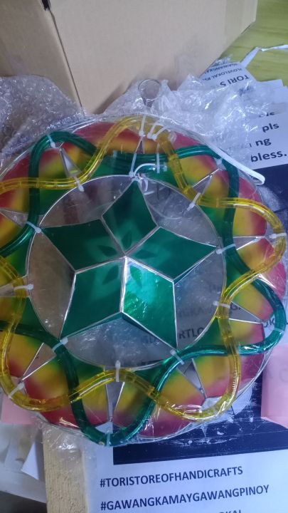 AUTHENTIC CAPIZ MINI PAROL in 110volt ALL LED FLEXI LIGHTS | Lazada PH