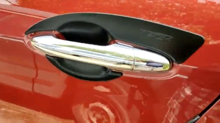Car Door Handle Inner Bowl cover Black Logo Red Logo Epoxy Alza 2022 ...