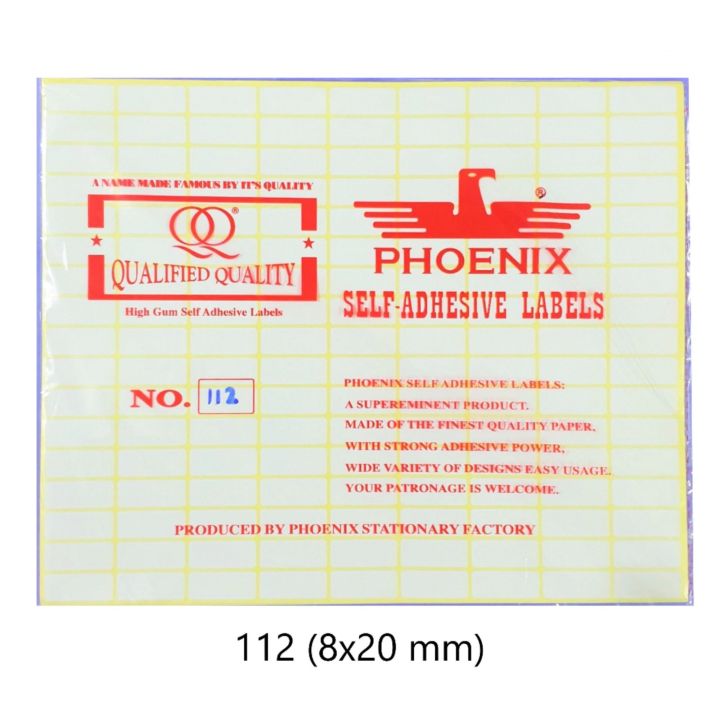 Kertas Sticker Label Nama / Label Harga no. 112 | Lazada Indonesia