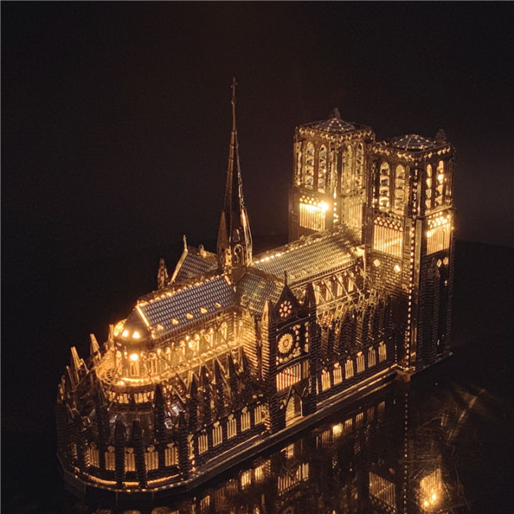 3D Metal Puzzle Notre Dame De Paris Model Old Summer Palace Water ...