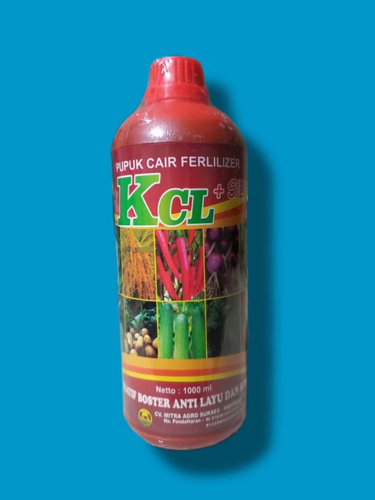 Pupuk Cair Ferlilizer KCL + Silika Pupuk generatif boster anti layu dan ...
