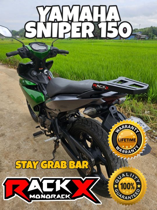RACK X MONORACK FOR YAMAHA SNIPER 150 ( STAY GRAB BAR) | Lazada PH