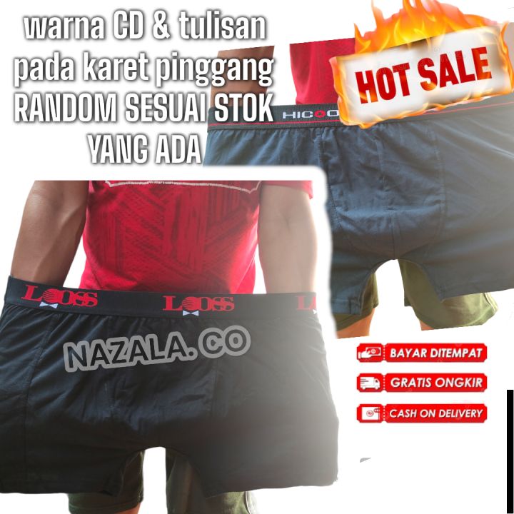 3 pcs sempak BOXER KHUSUS SIZE JUMBO XXL XXXL CD BEKAM | Lazada Indonesia