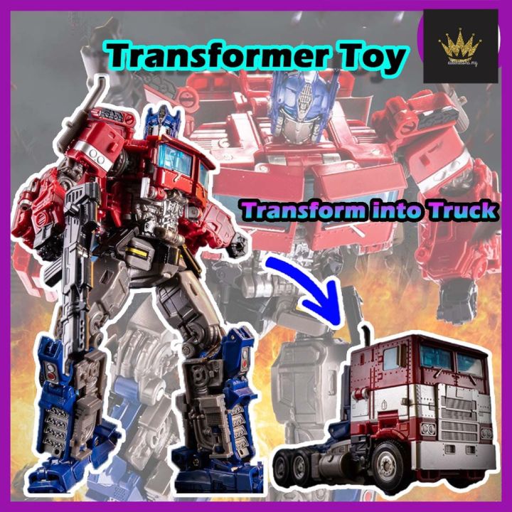 Mechanical Alliance Transformer Robot Car Transformable Robot Optimus Prime Action Figures | Lazada