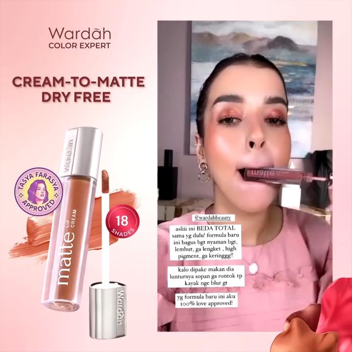 Wardah Matte Lip Cream - NEW Shades | Lazada Indonesia