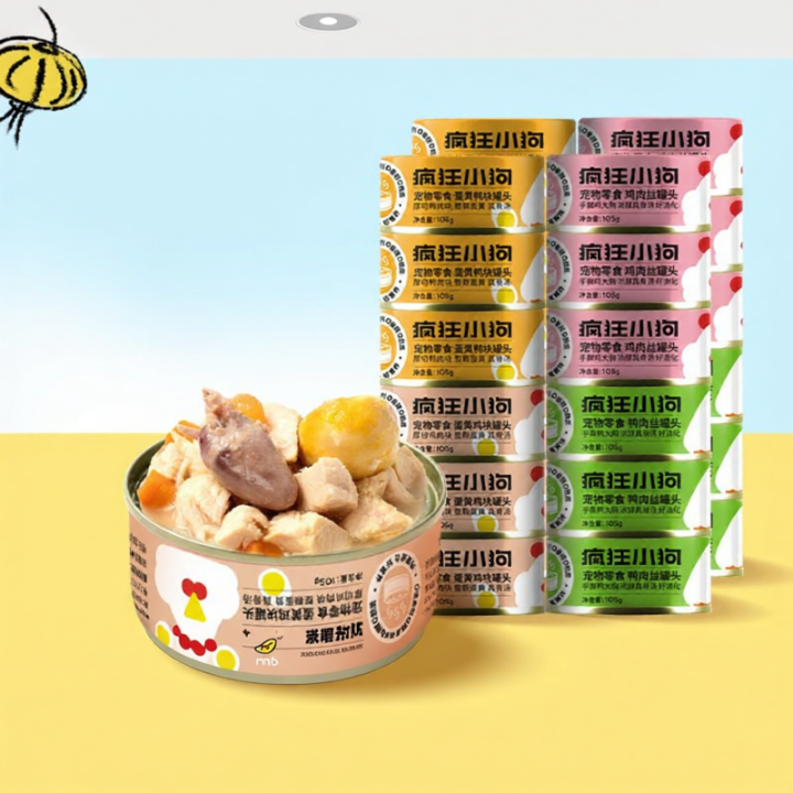 Crazy Dog | Nutritious Wet Food Dog Food Cans 24 Cans | Lazada PH