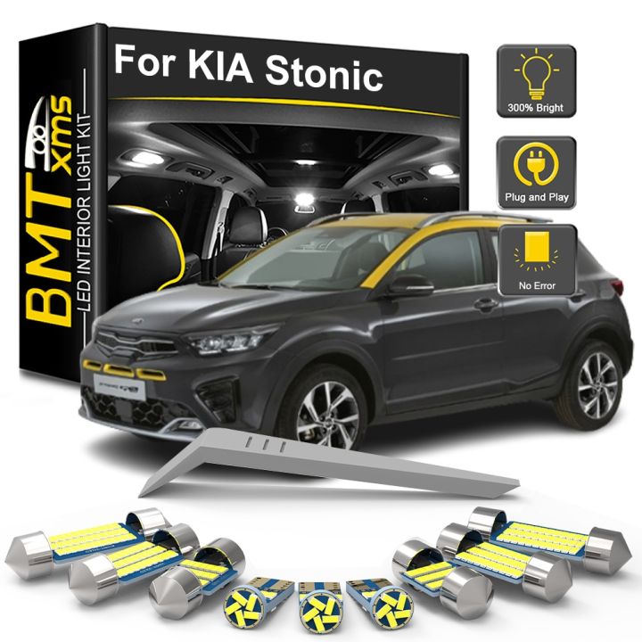 BMTxms 11pcs LED Interior Light Bulb Kit For KIA Stonic 2017 2018 2019 ...
