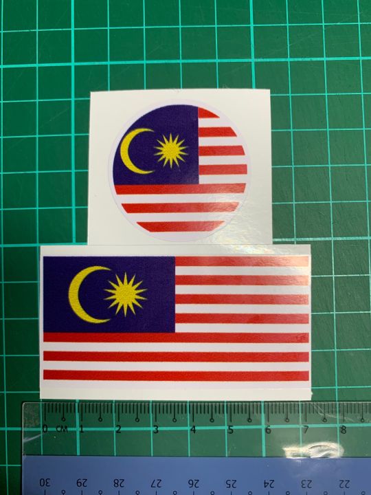 Sticker Malaysia Flag set | Lazada