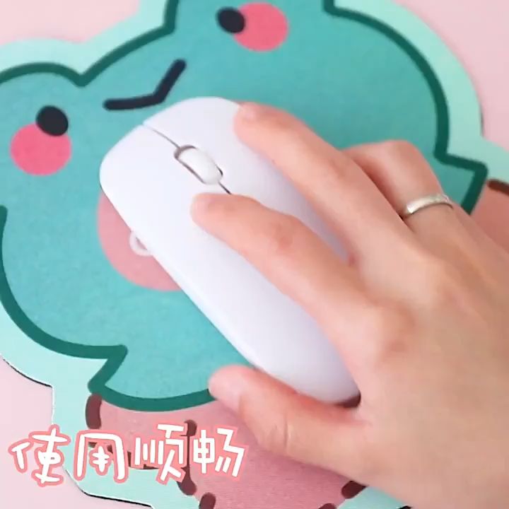 E.B. Cartoon Bear Cute Computer Mouse Pad Student Office Mouse Pad ...