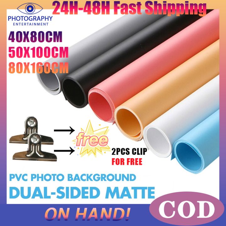 【Gift&READY STOCK】 Photography PVC Backdrop Photo Video Background ...