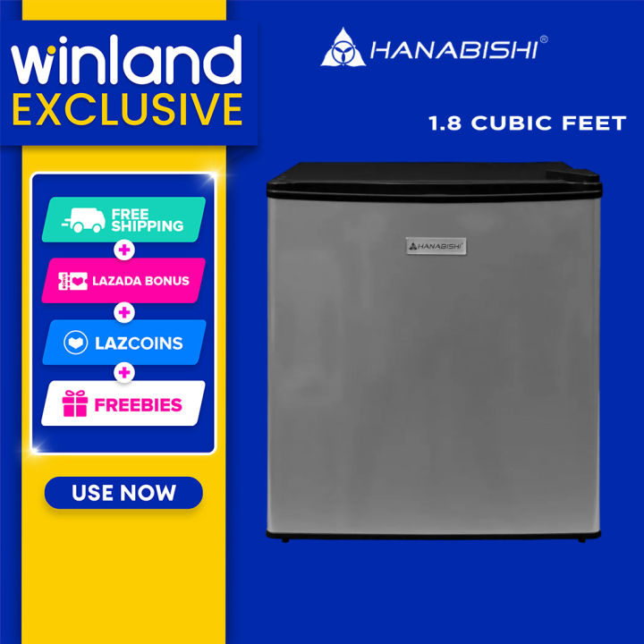 Hanabishi by Winland 1.8 Cubic ft. Single Door Refrigerator HASREF-18 ...
