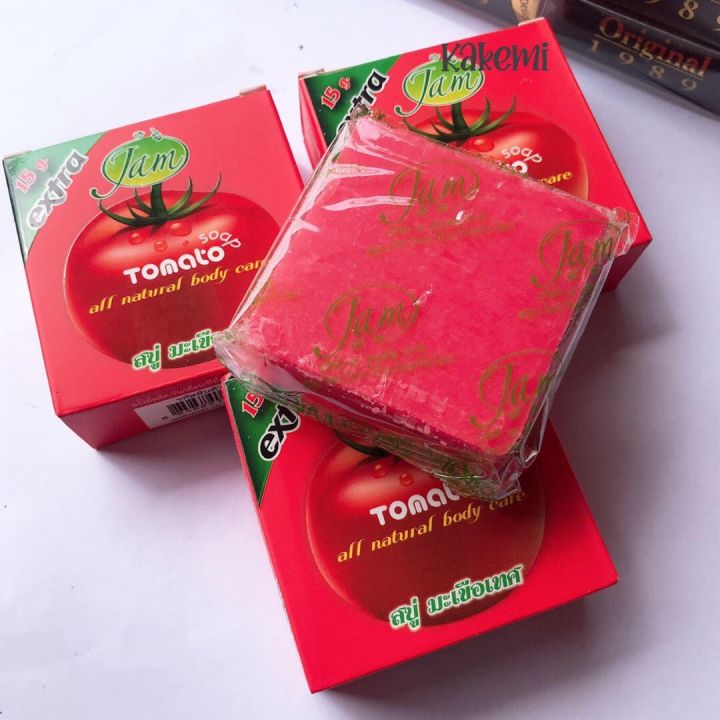 SABUN JAM BRAND SABUN TOMATO ORIGINAL THAILAND SKIN WHITENING SOAP ...