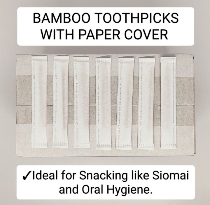 TOOTHPICKS With Paper Cover 1000pcs | Lazada PH