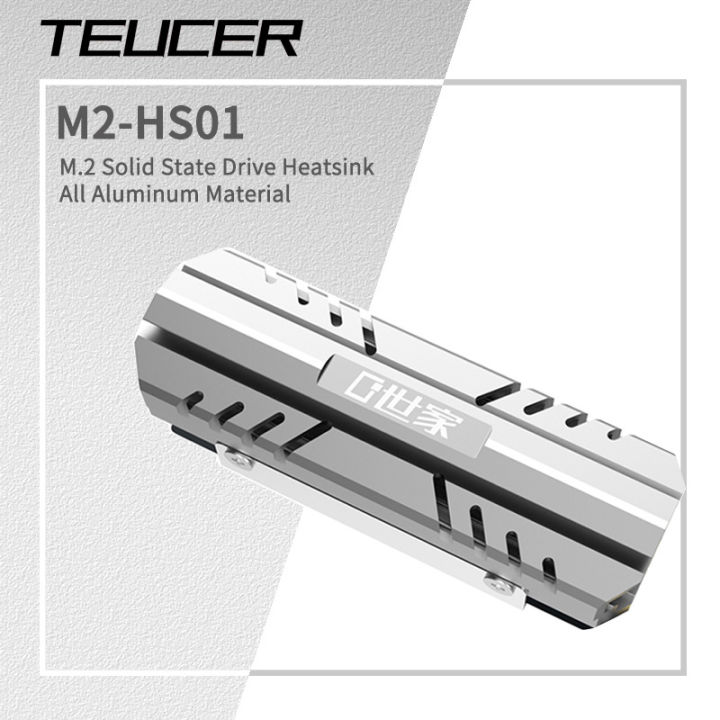 M.2ระบายความร้อนแบบ SSD NVMe 2280ของ teucer คอมพิวเตอร์แบบโซลิดสเตท ...