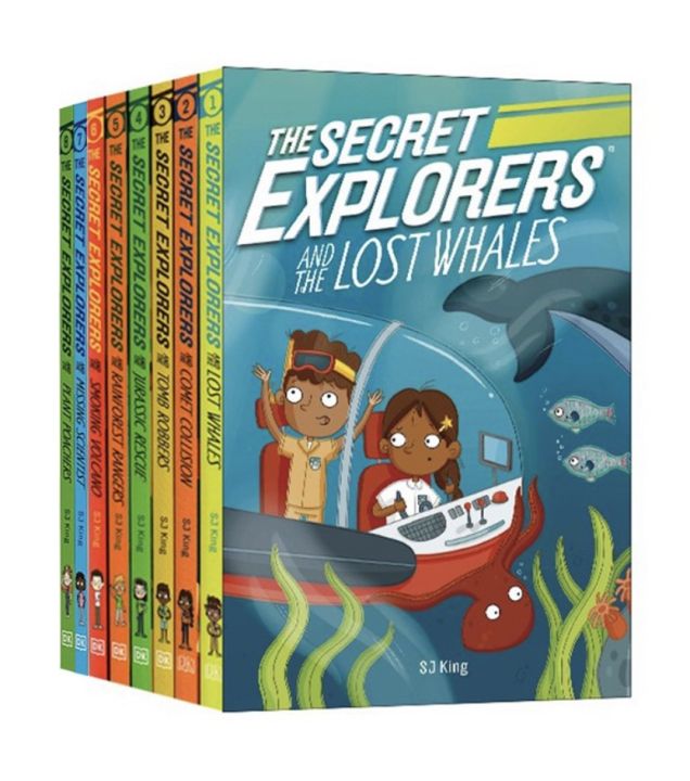 DK The Secret Explorers Series 8 Books Set, Free Audio Download ...