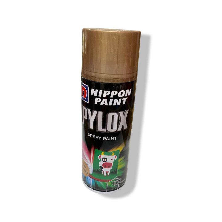 NIPPON PAINT PYLOX 706 FLASH GOLD SPRAY PAINT | Lazada Singapore