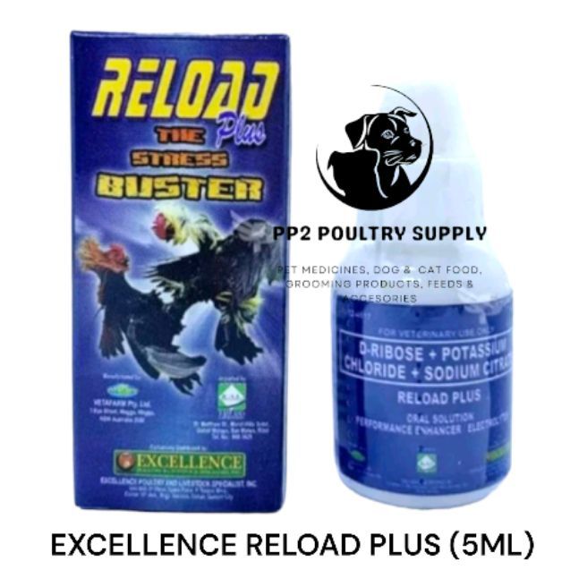 EXCELLENCE RELOAD PLUS FOR GAMEFOWL (5ml) | Lazada PH