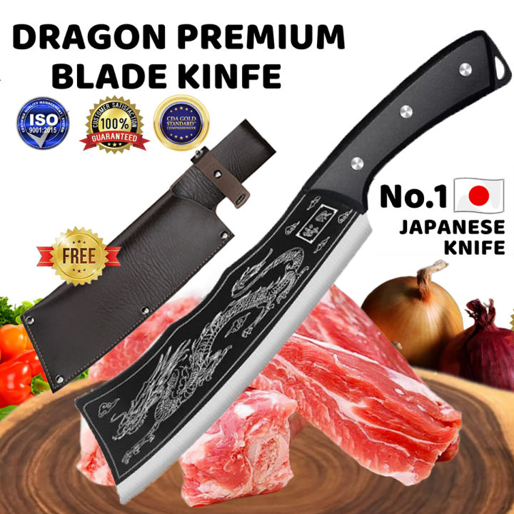 Black Dragon Knife Heavy Duty Japan Made Itak Heavy Duty Japanese Steel ...