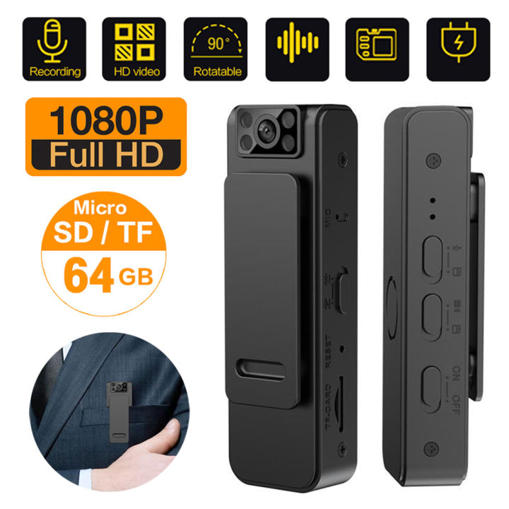 Winstong Tech 2023 New Mini Body Camera Video Recorder HD 1080P ...