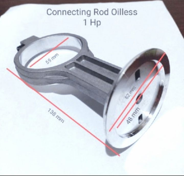 STANG SEHER/CONNECTING ROD KOMPRESSOR OILLESS 1 HP | Lazada Indonesia