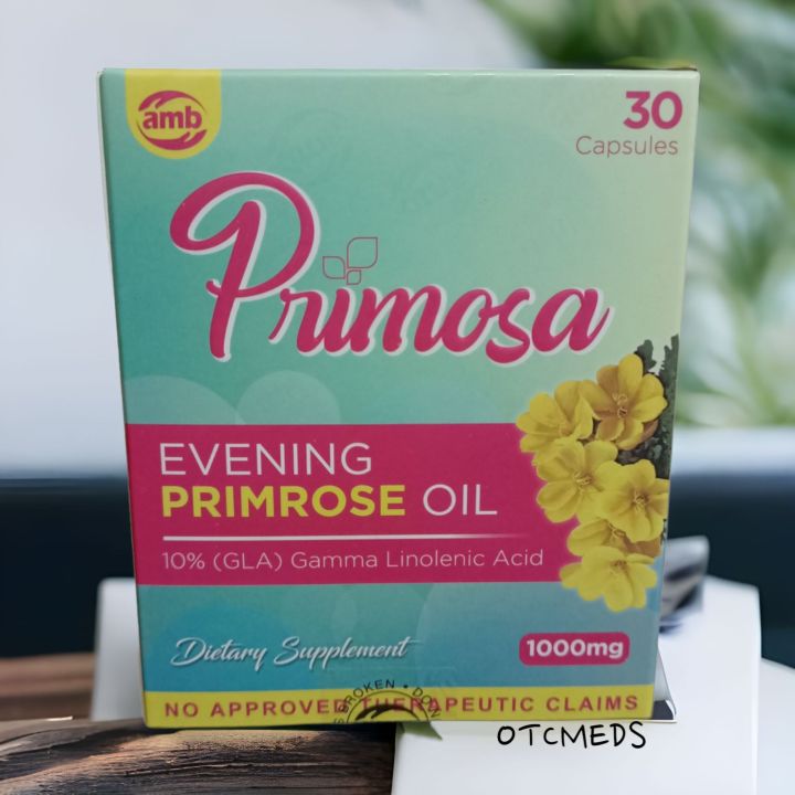 E-Rose Caps / Primosa / Rosemed / Medirose Evening Primrose Oil 1000mg ...