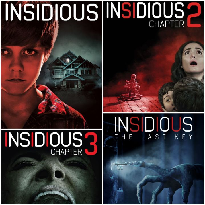 [DVD HD] วิญญาณตามติด ครบ 4 ภาค-4 แผ่น Insidious 4-Movie Collection (มี ...